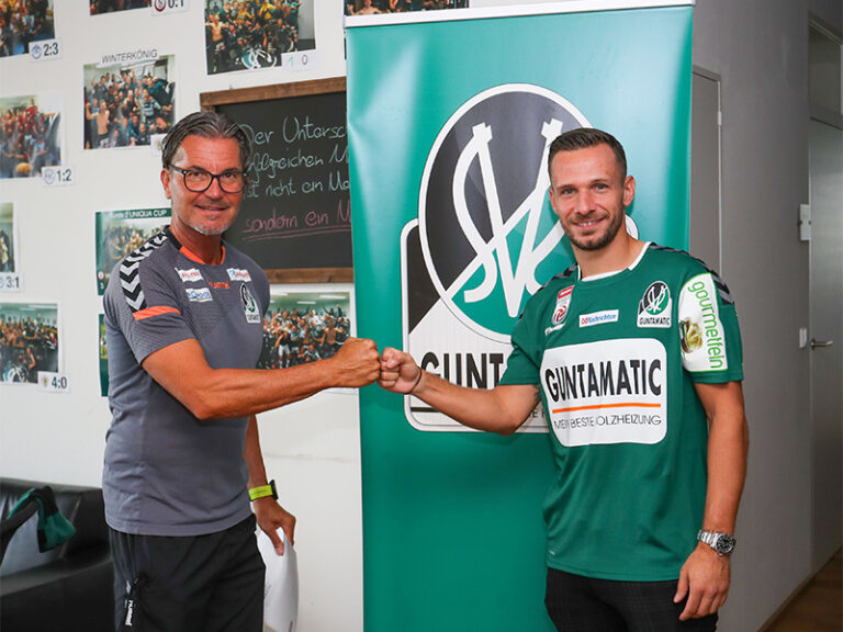 Neu bei der SV Guntamatic Ried: Manuel Haas, Seth Paintsil, Daniel ...