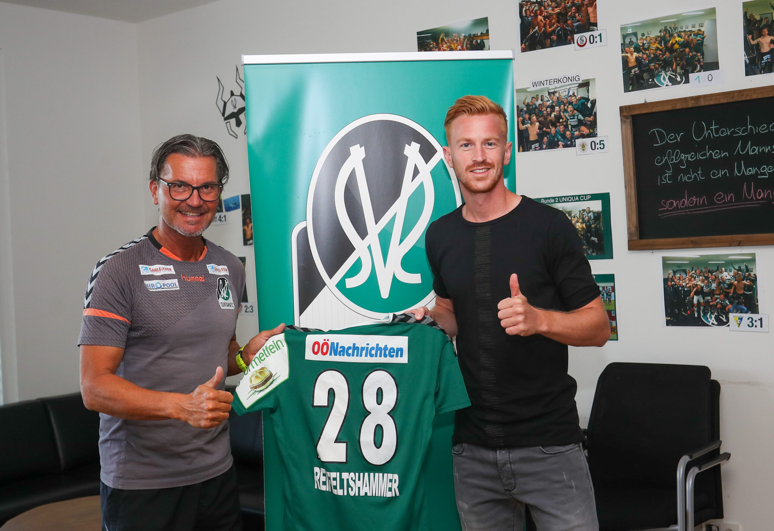 Thomas Reifeltshammer verlängert bei der SV Guntamatic Ried - SV Ried