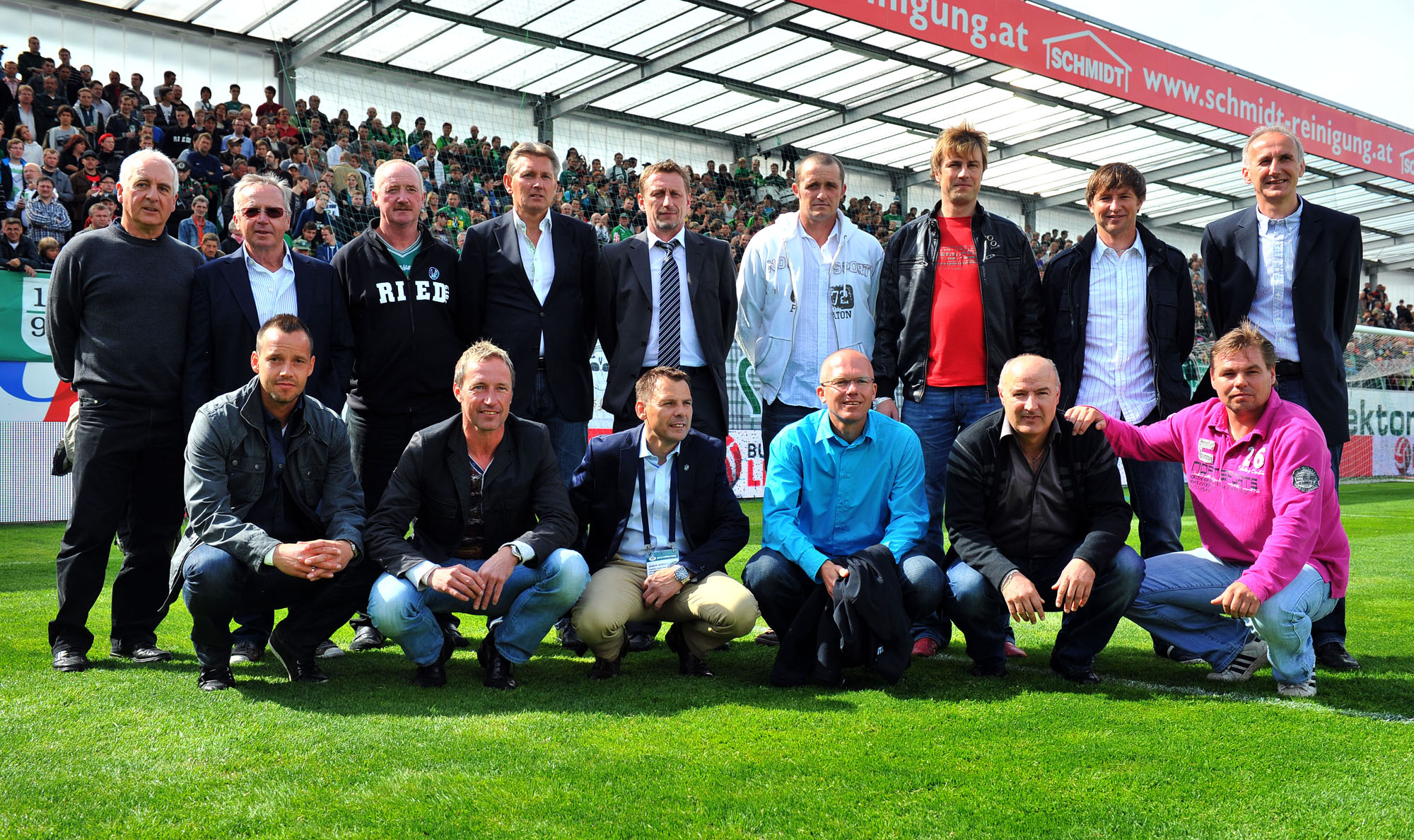 VIP-Talk: SV Ried feiert die Helden der ersten Stunde - SV Ried