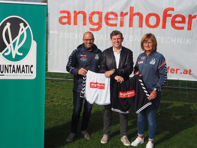 Angerhofer GmbH verstärkt ihr Engagement für den Rieder Fußball ...