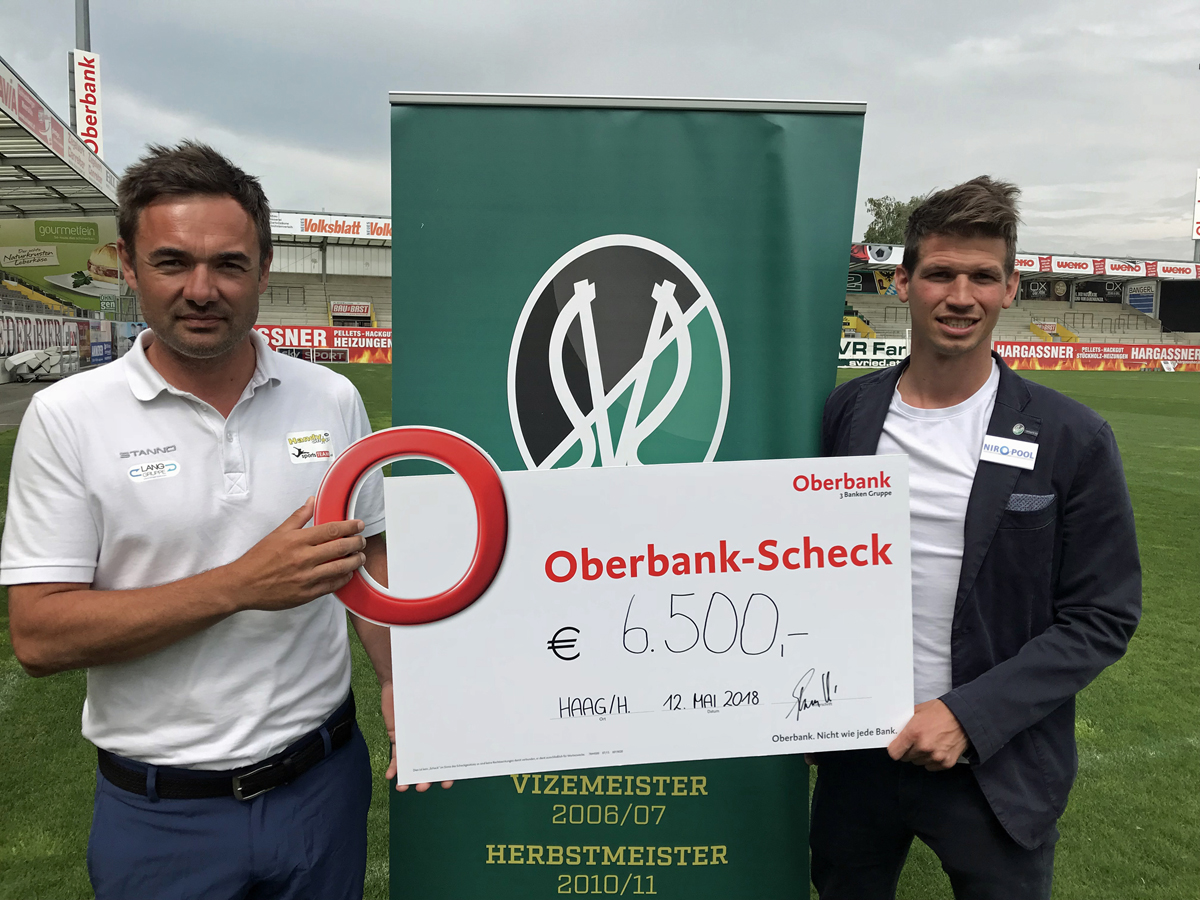 2. SVR Golf Trophy: 6.500 Euro für den Rieder Nachwuchs - SV Ried