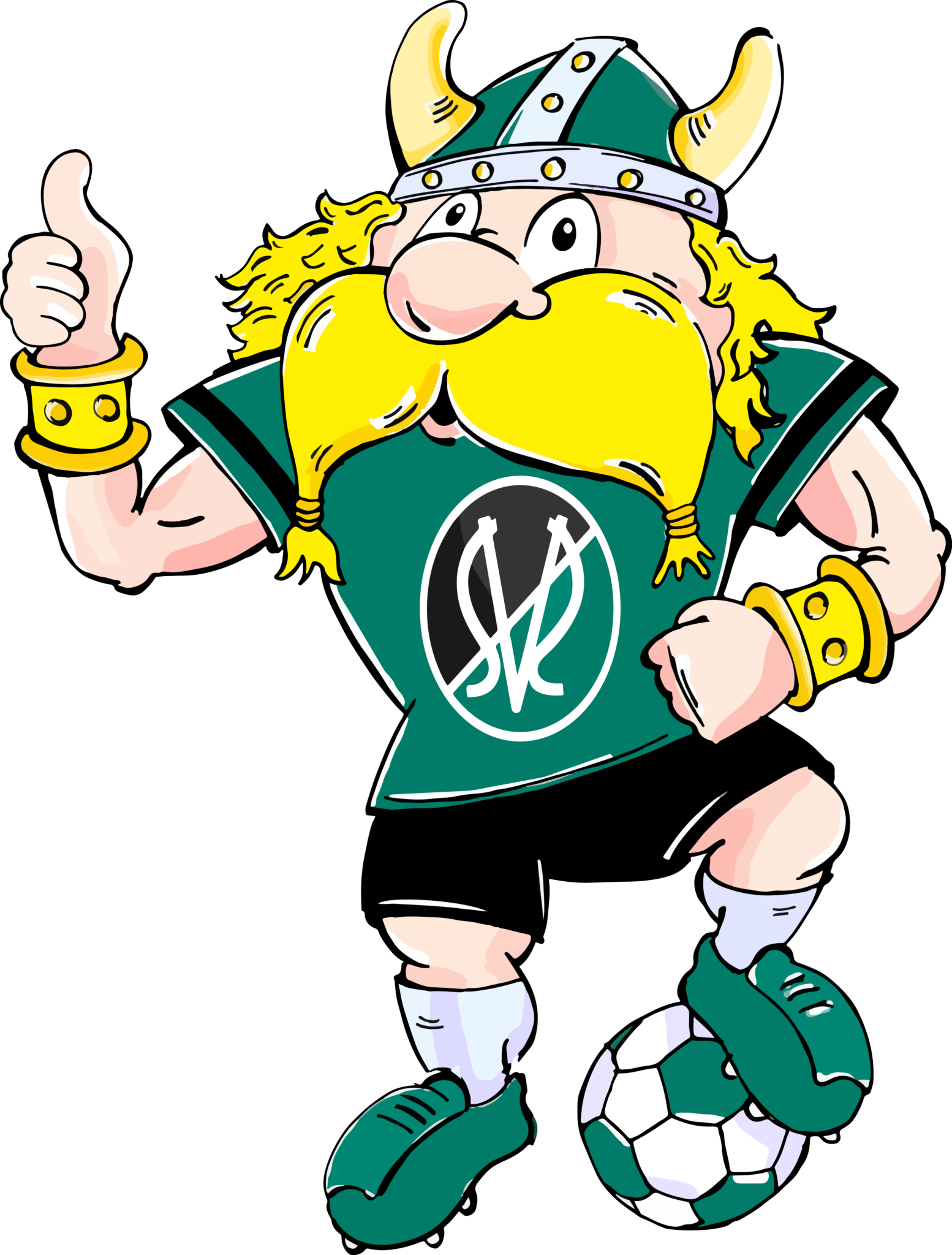Maskottchen Siegfried - SV Ried