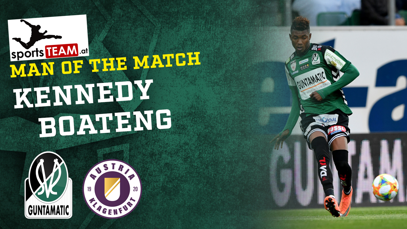 Kennedy Boateng Man of the Match - SV Ried