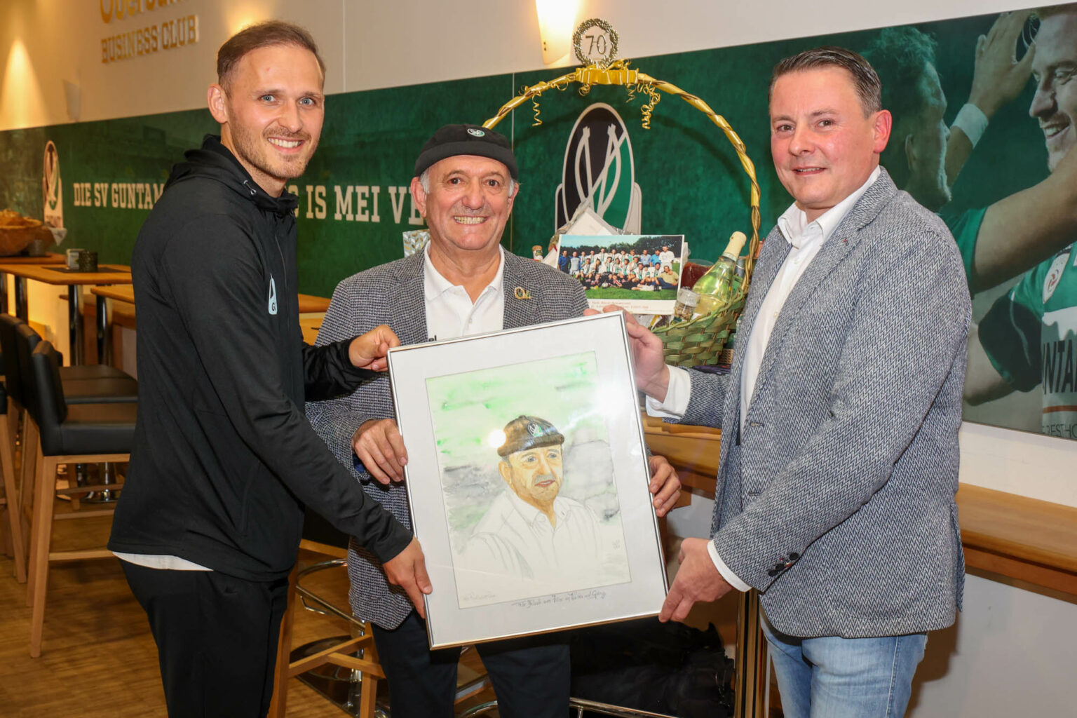 Rudi Zauner feierte seinen 70. Geburtstag - SV Ried