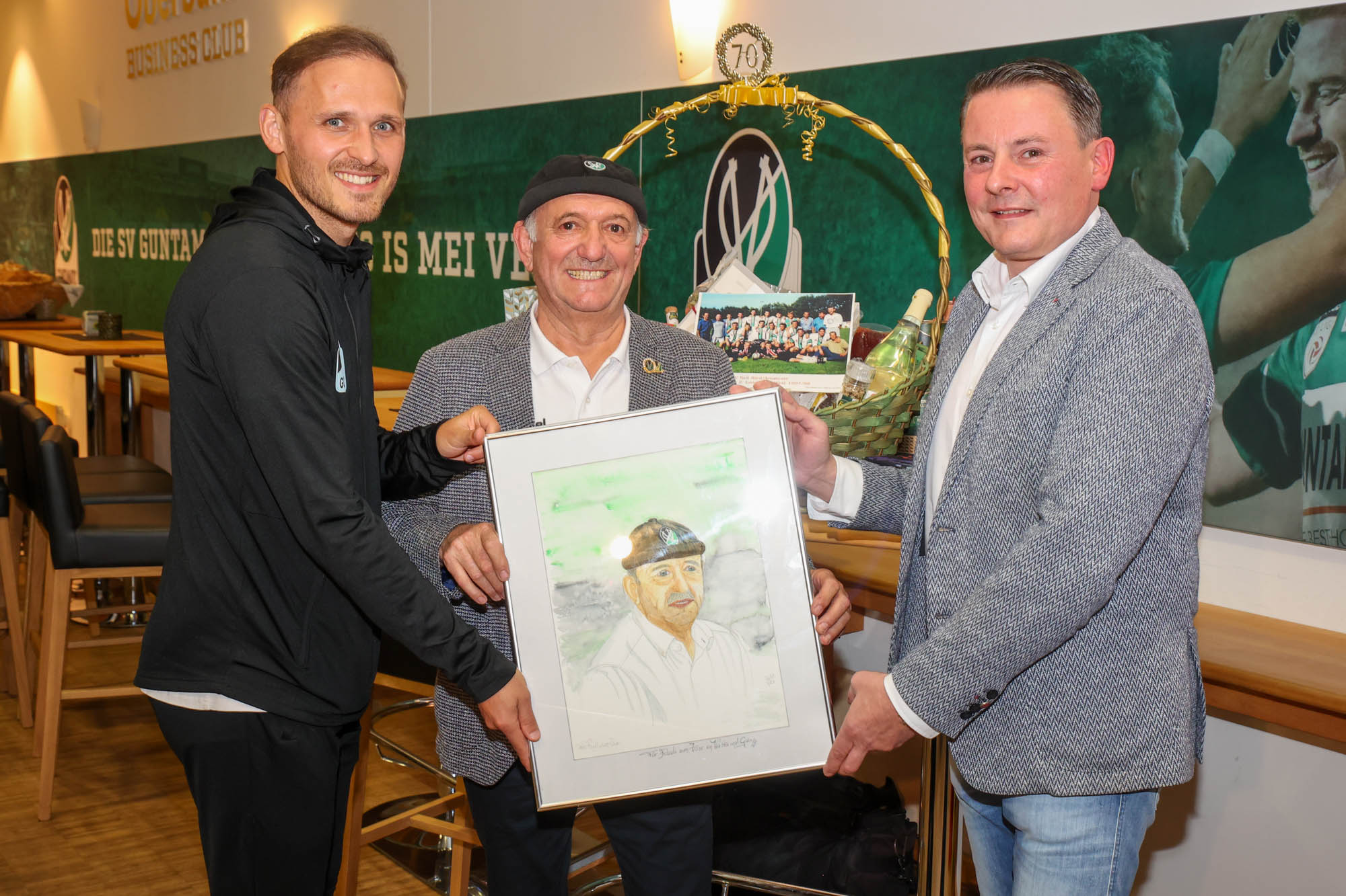 Rudi Zauner feierte seinen 70. Geburtstag - SV Ried